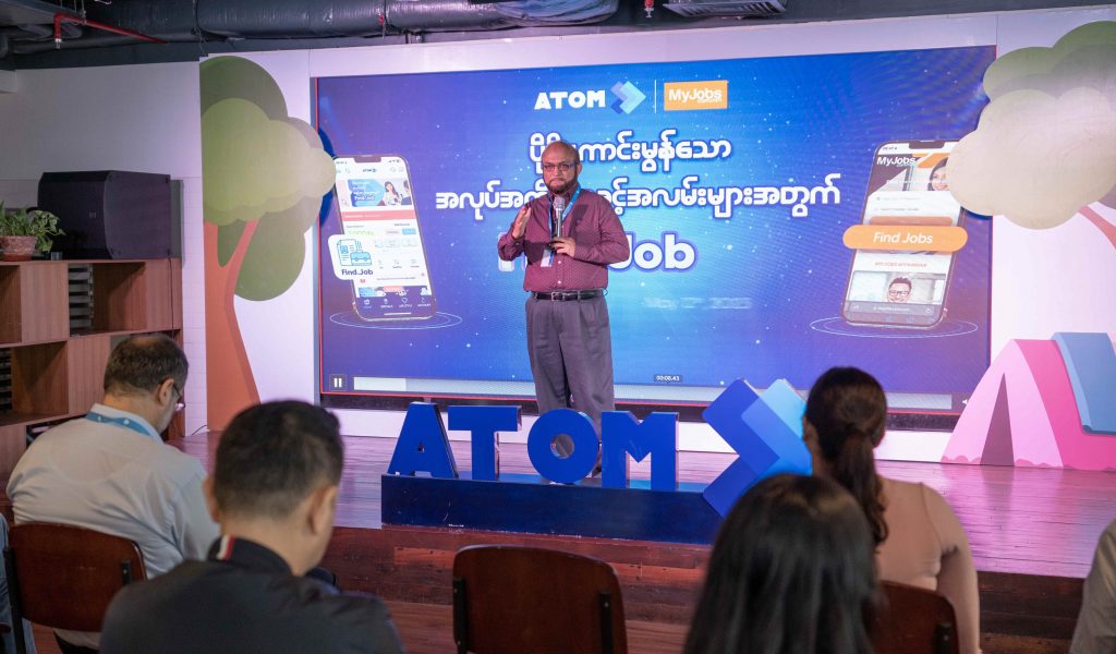 ATOM and MyJobs Myanmar Collaborate to Launch Find.Job - Myanmar Insider
